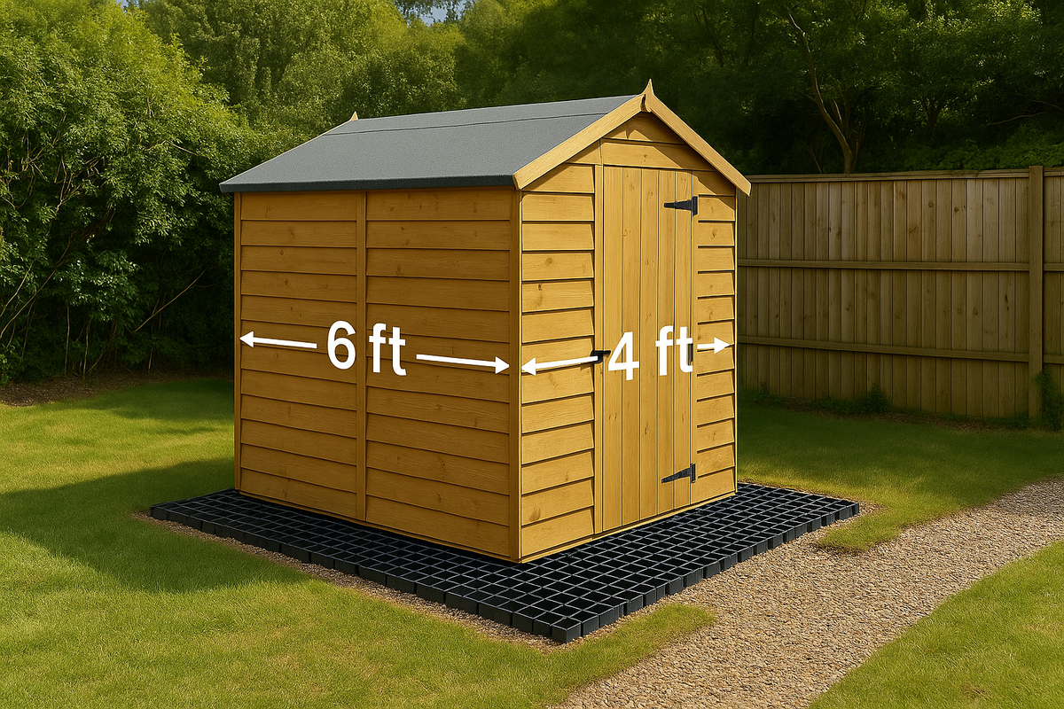 Plastic Grid Shed Base Kit - SHED NOT INCLUDED – Neat Products